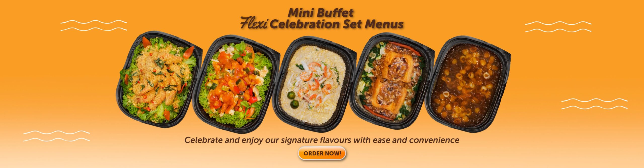 Chinese Mini Buffet & Mini Catering SG | White Restaurant